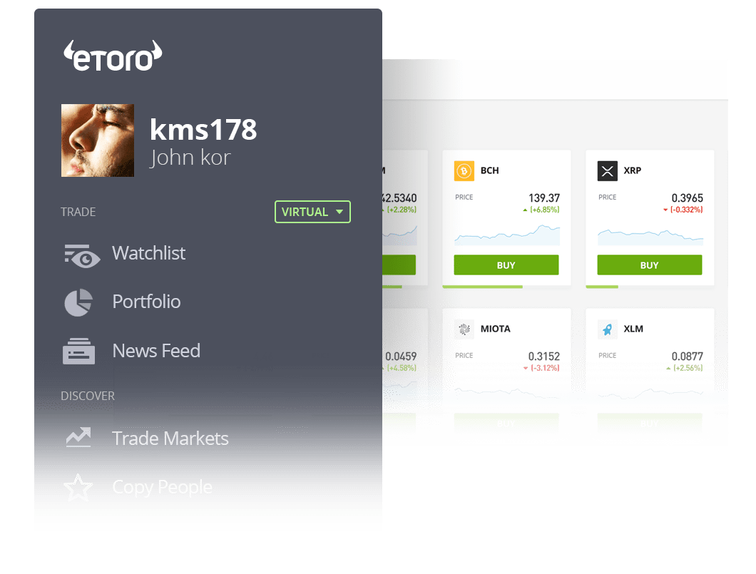 The EToro Online Trading Platform And Mobile App