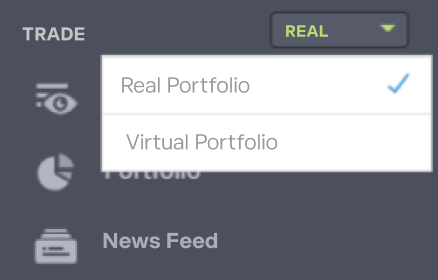 Practice trading with a demo account from eToro