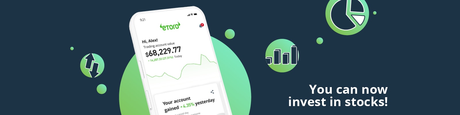Big news — stocks are now available on eToro US! - eToro