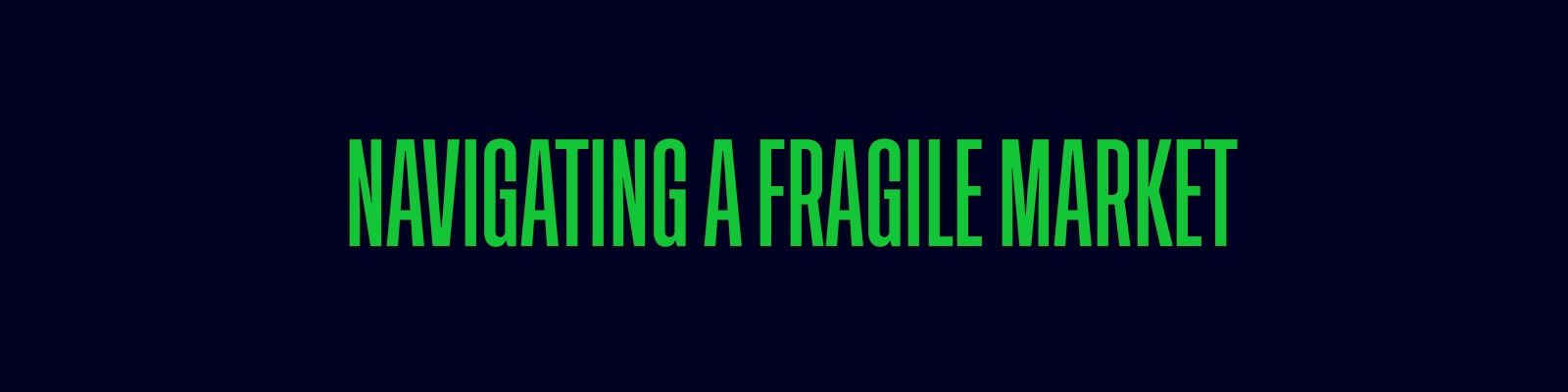 Navigating a fragile market - eToro