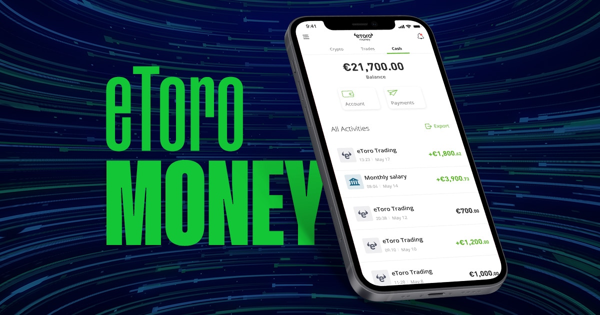 eToro Money jetzt in Zypern, Irland und Rumänien live
