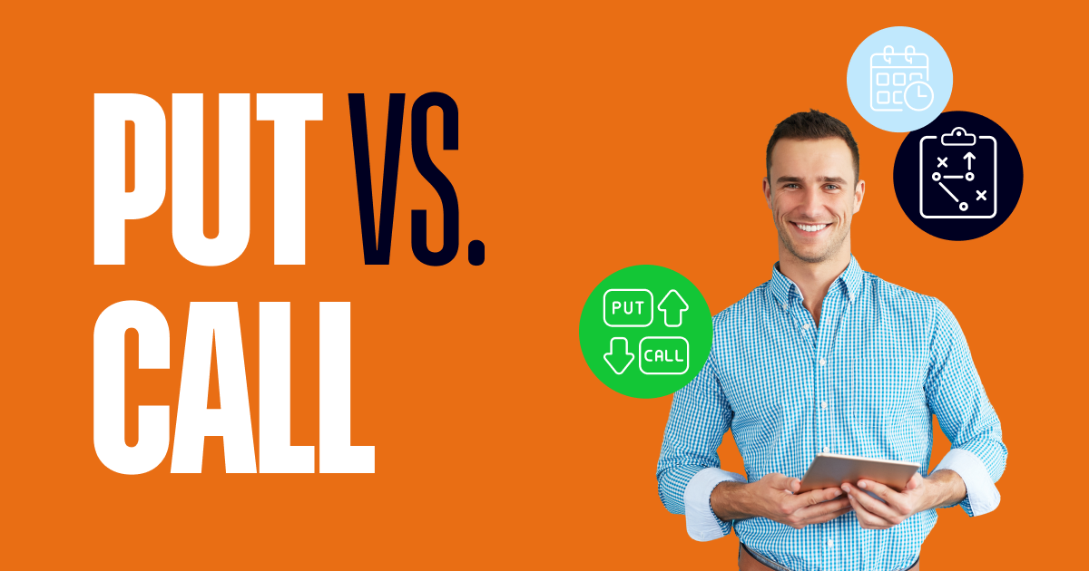 What are put and call options?