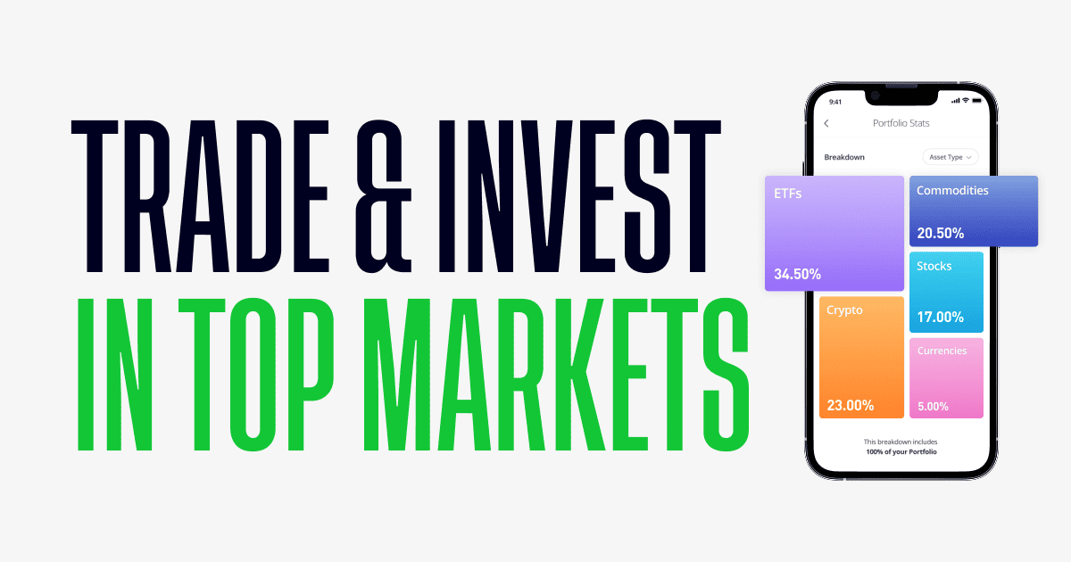 Investi online su eToro: azioni, cripto, Forex e altro