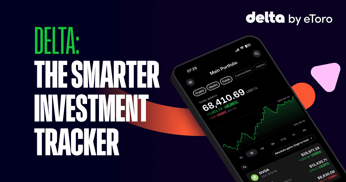 Delta by eToro, the #1 investment tracker
